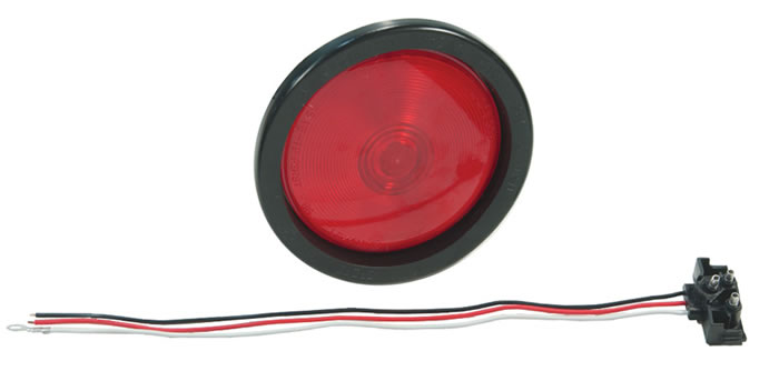 STT Lamp, 4", Red, Kit: 52922 + 91740 + 67000, Economy